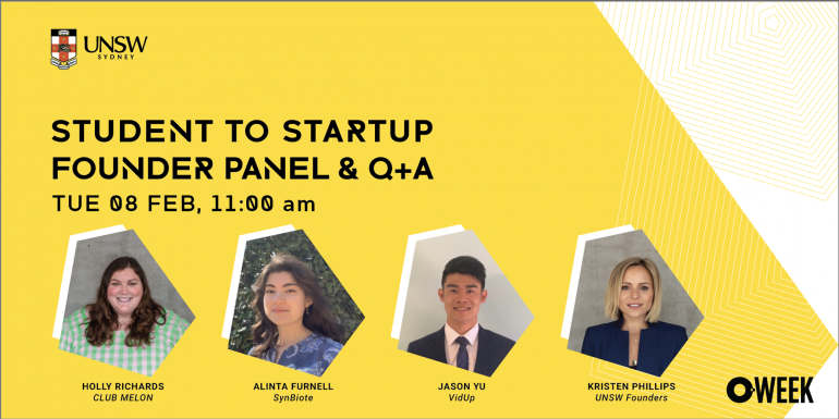 How to go from Student to Startup Founder? | Founders Program - UNSW Sydney How to go from Student to Startup Founder? | Founders Program - UNSW Sydney